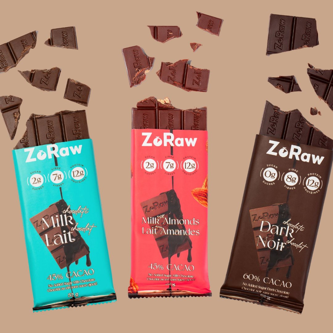ZoRaw Chocolates : Variety Box of 12
